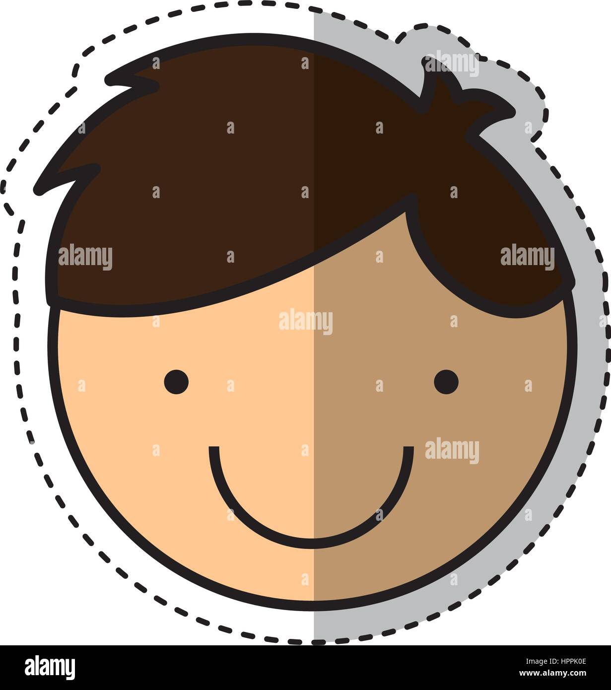 little boy drawing isolated icon Stock Vector Image & Art - Alamy