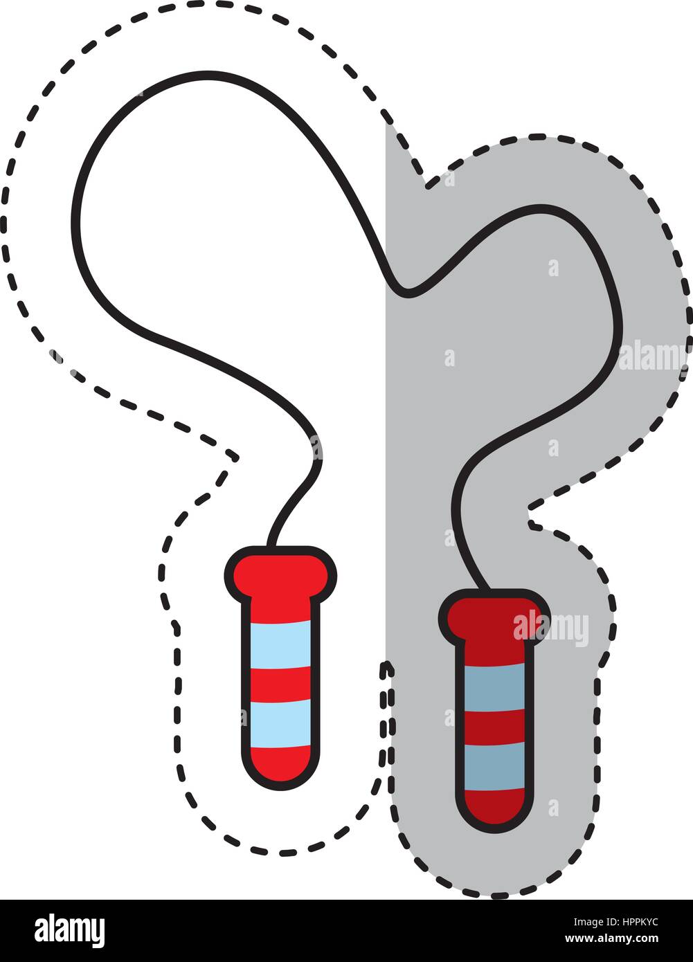 jump rope drawing icon Stock Vector Image & Art - Alamy
