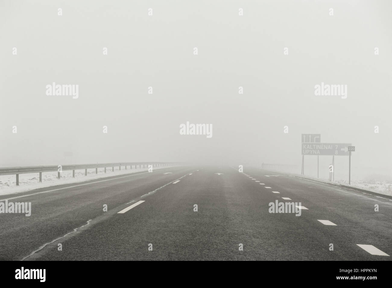 A1 Highway;E85;E67,Lithuania.Magistralinis kelias A1 .Lietuva ...