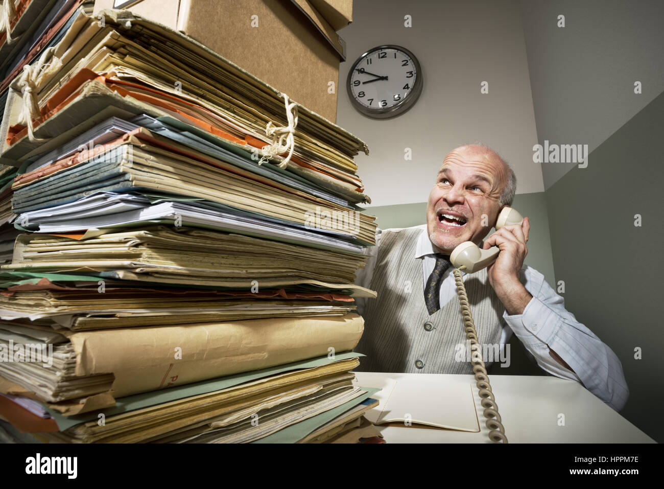 Huge stack of paperwork hi-res stock photography and images - Alamy