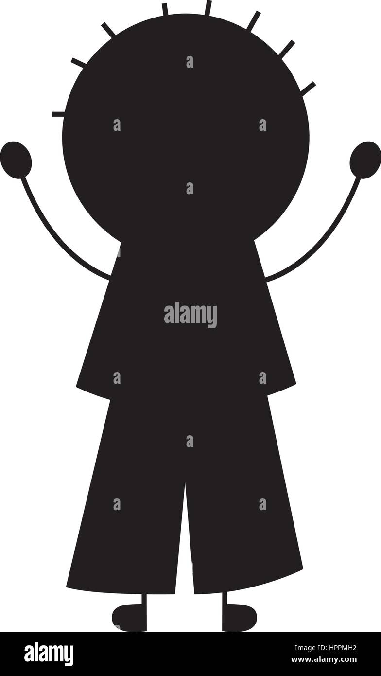 little boy drawing isolated icon Stock Vector Image & Art - Alamy