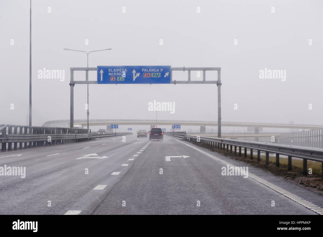 E67 road hi-res stock photography and images - Alamy