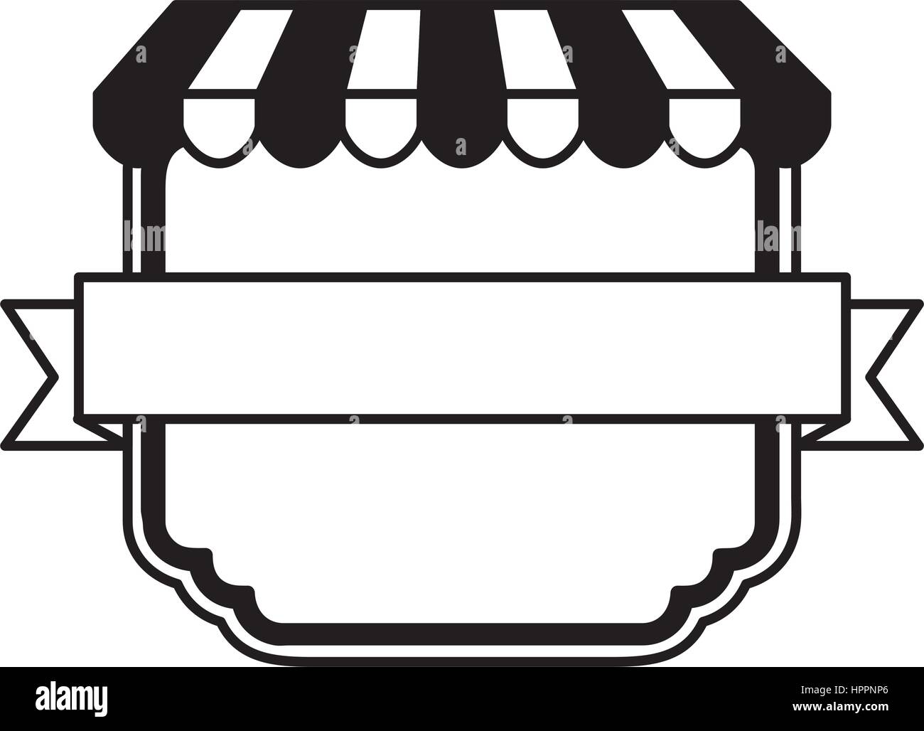 pizza shop frame icon Stock Vector Image & Art - Alamy