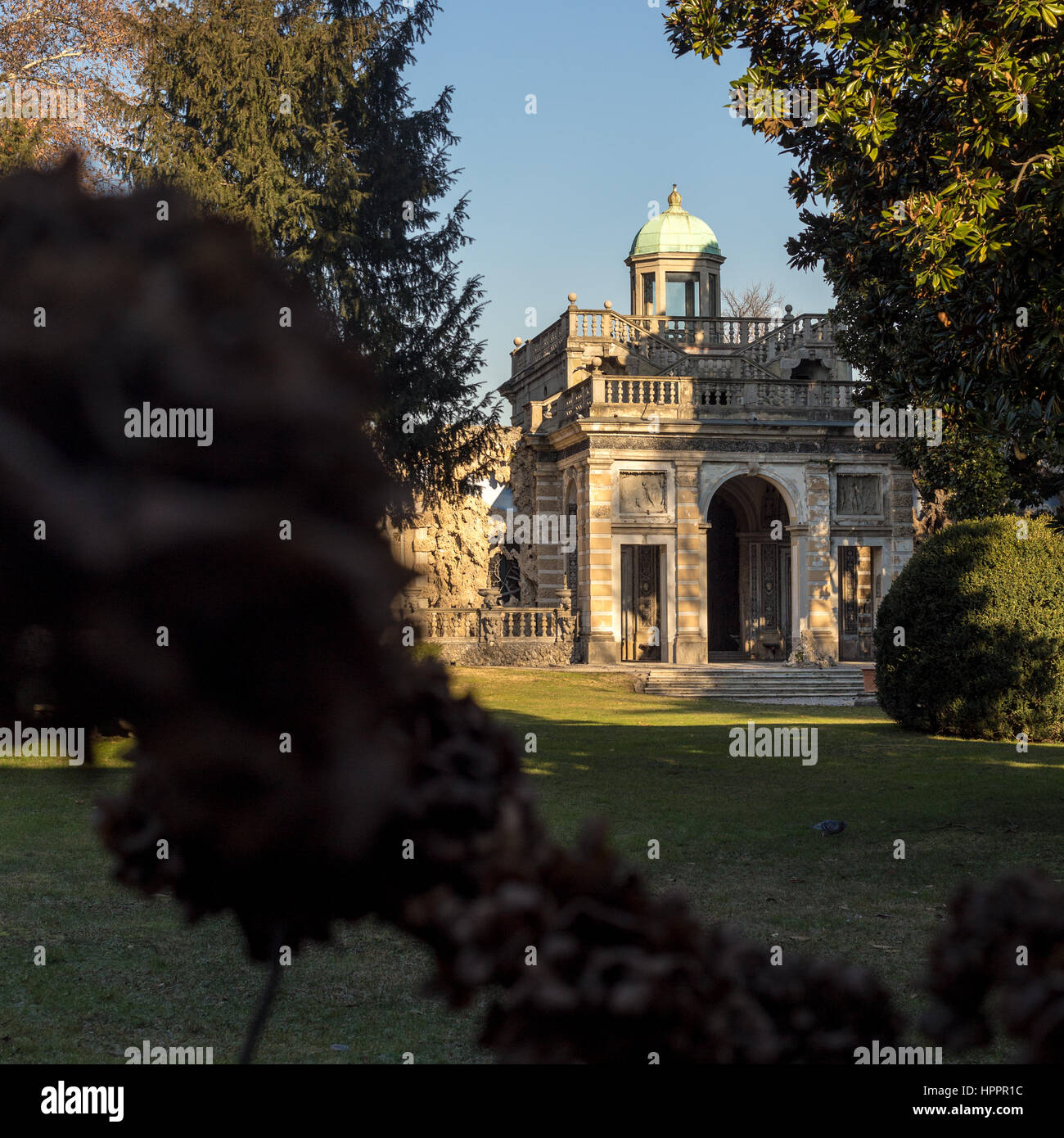 Villa Litta Borromeo Visconti, Lainate near Milan, Italy Stock Photo ...