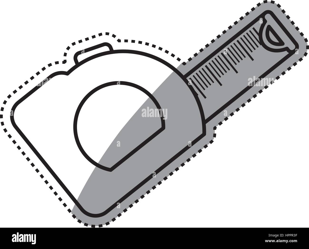 Ruler measurement construction tool Stock Vector Image & Art - Alamy