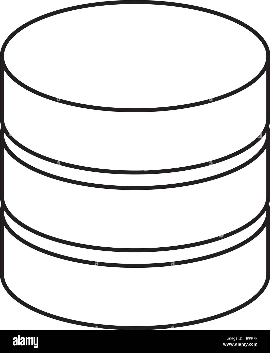 Database storage computer Stock Vector Image & Art - Alamy