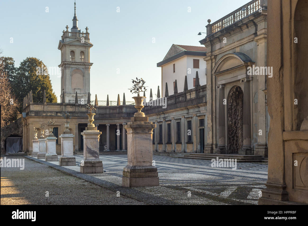 Villa Litta Borromeo Visconti, Lainate near Milan, Italy Stock Photo ...