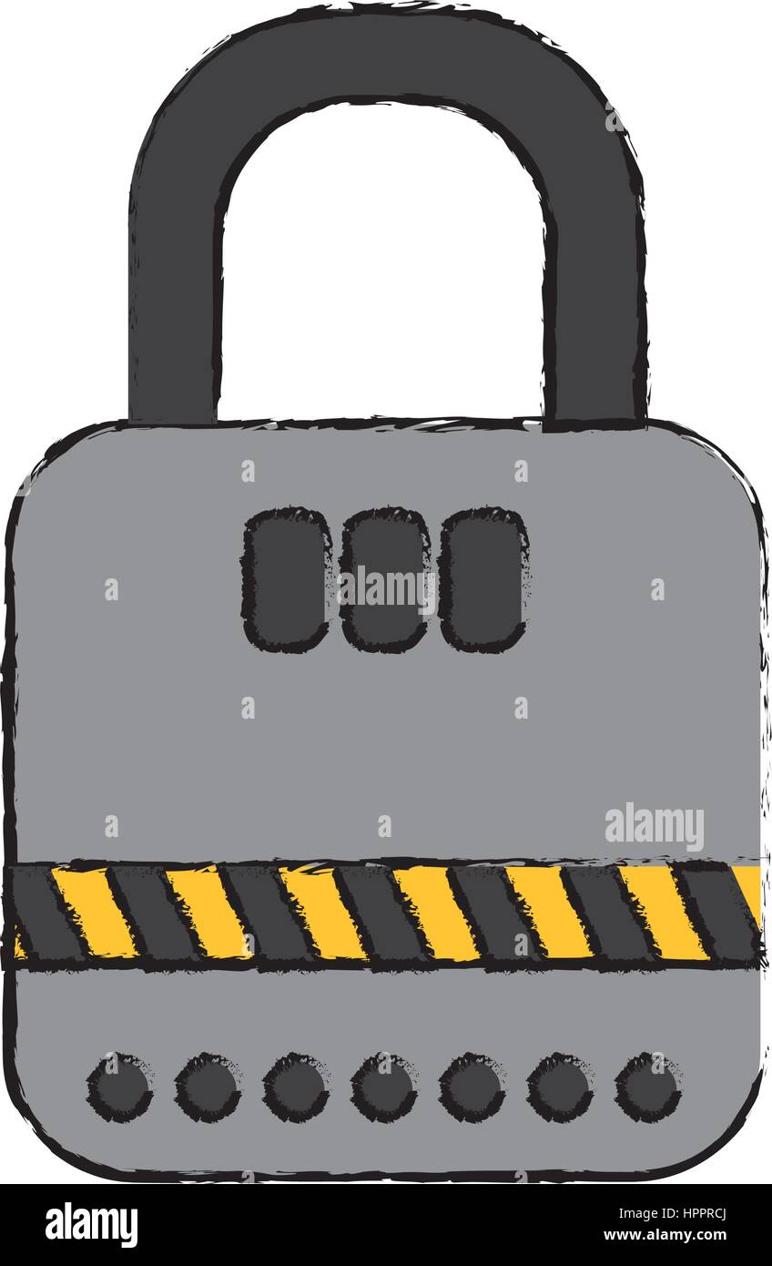 Padlock security symbol Stock Vector Image & Art - Alamy