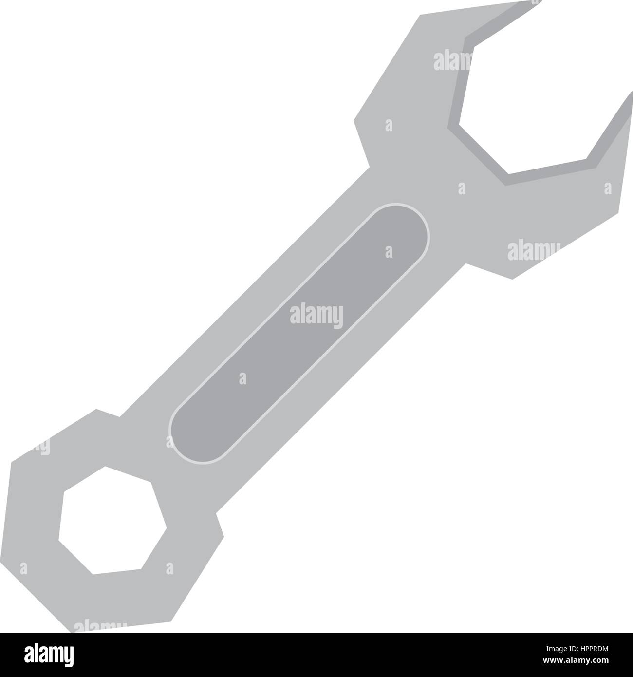 Wrench construction tool Stock Vector Image & Art - Alamy
