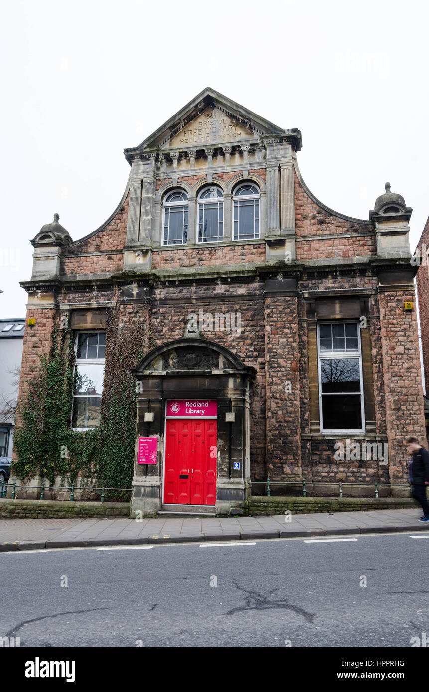 Redland library on Whiteladies Road, Bristol Stock Photo - Alamy