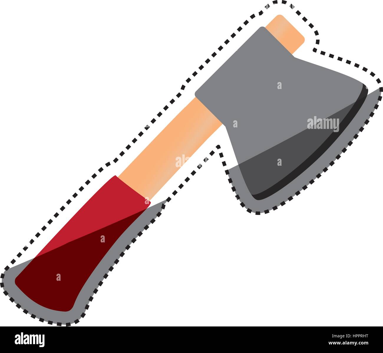 Axe construction tool Stock Vector Image & Art - Alamy