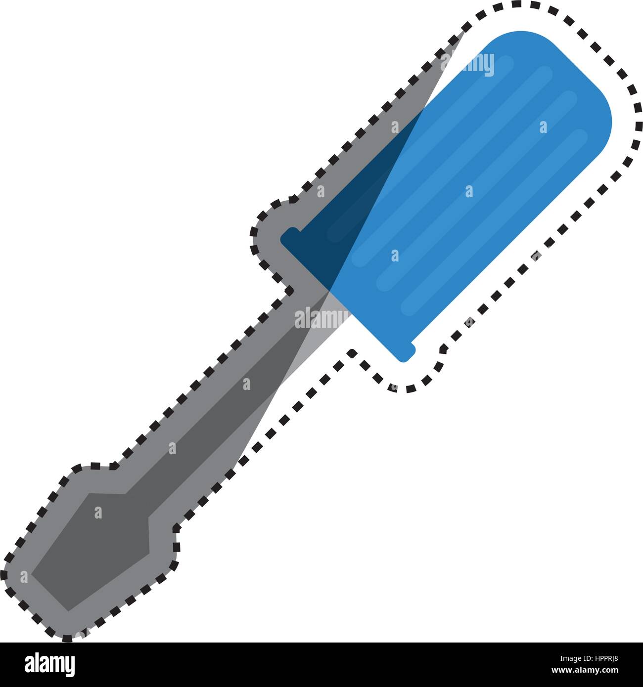 screwdriver construction tool Stock Vector Image & Art - Alamy