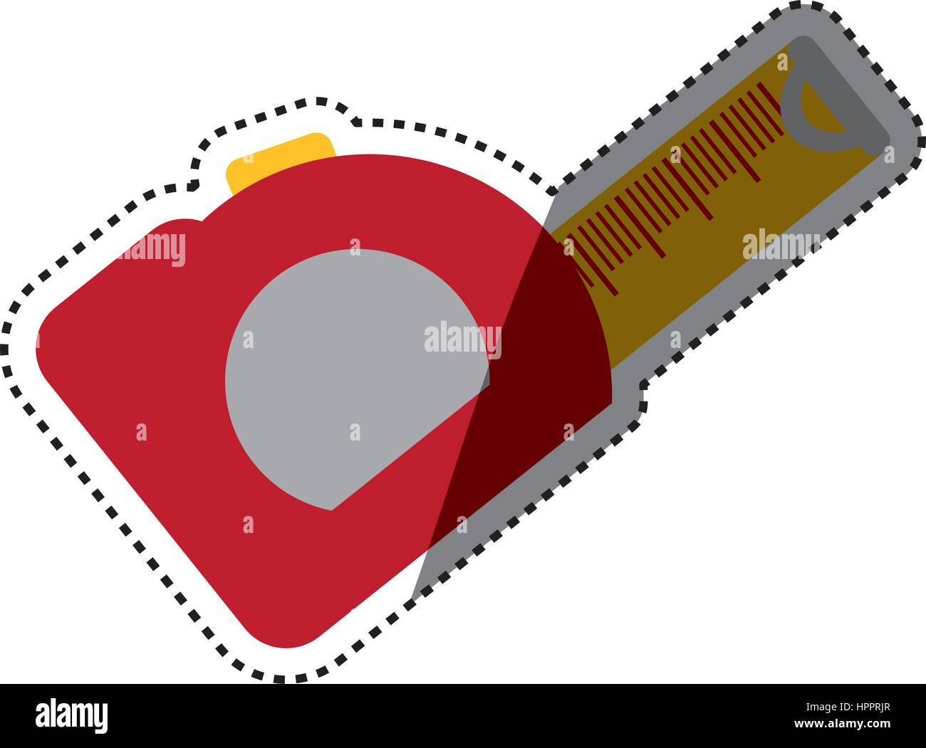Ruler measurement construction tool Stock Vector Image & Art - Alamy