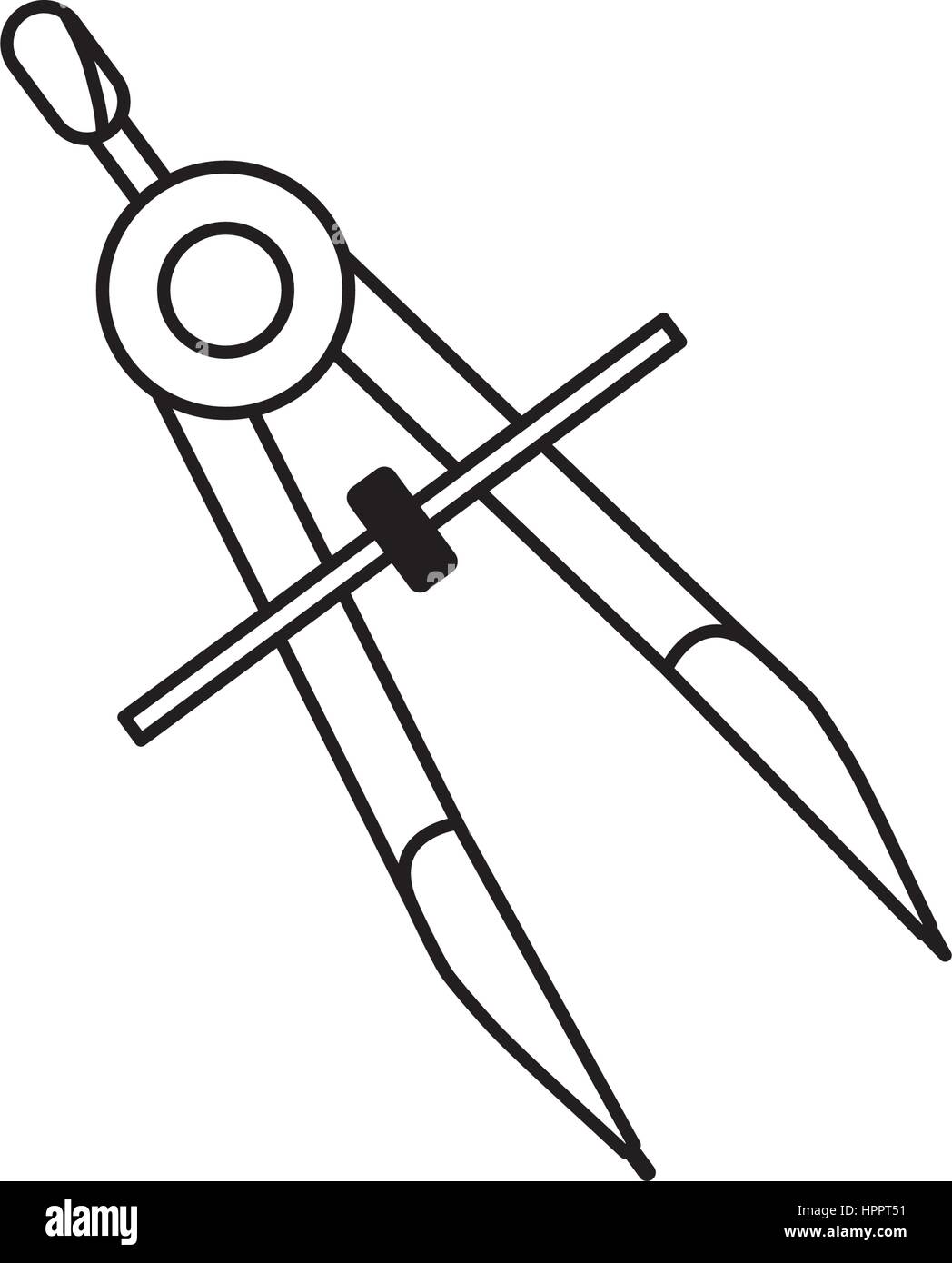 Vector Compass Stock Vector Images - Alamy