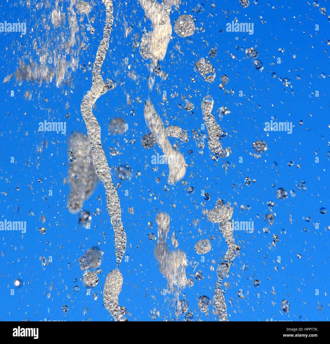 Water freezed in mid air Stock Photo - Alamy