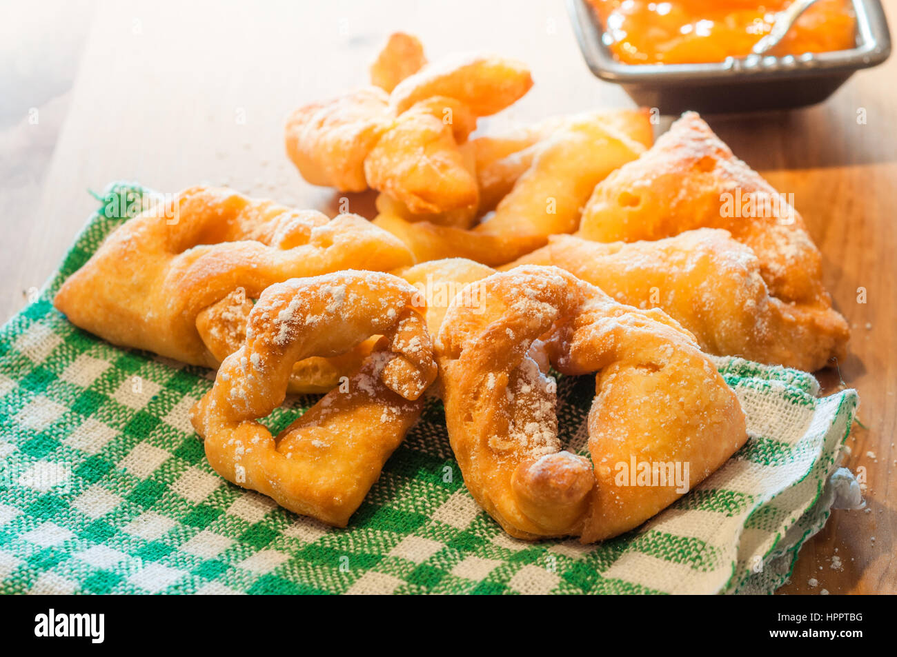 Deep-Fried Angel Wing Cookies Stock Photo - Alamy