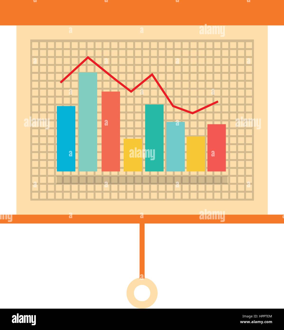 statistic graph report Stock Vector Image & Art - Alamy