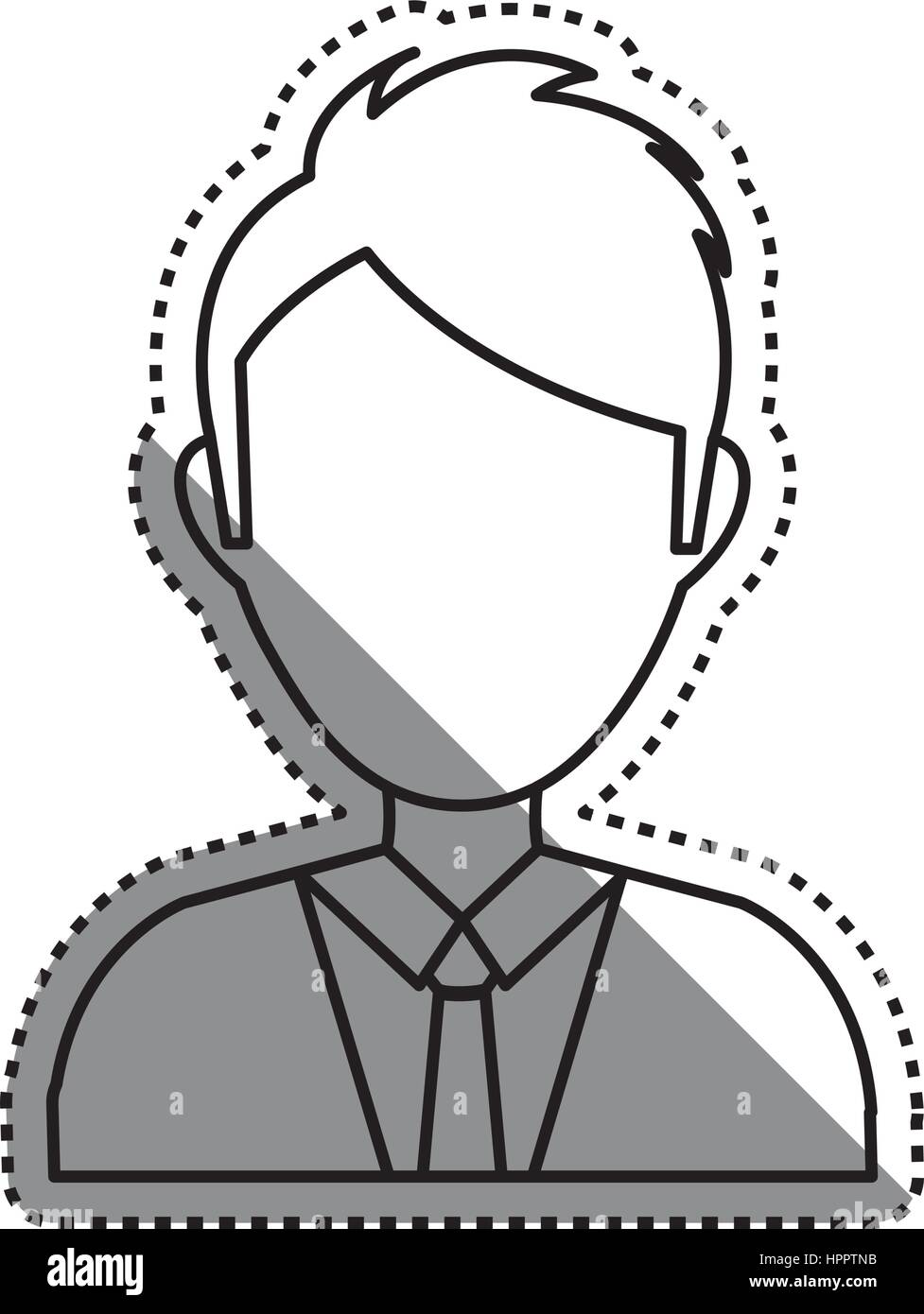 Businessman executive profile Stock Vector Image & Art - Alamy