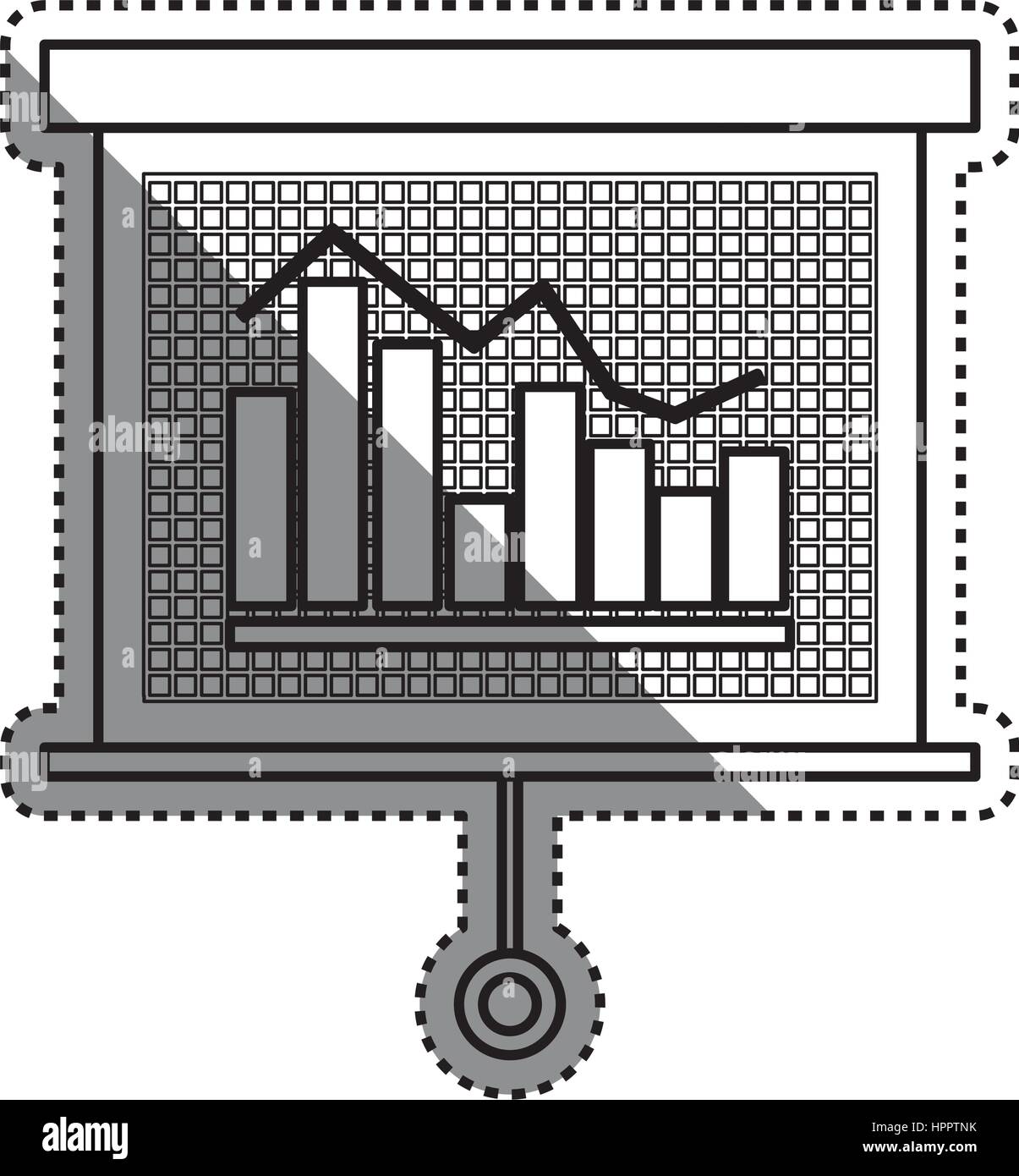 statistic graph report Stock Vector Image & Art - Alamy