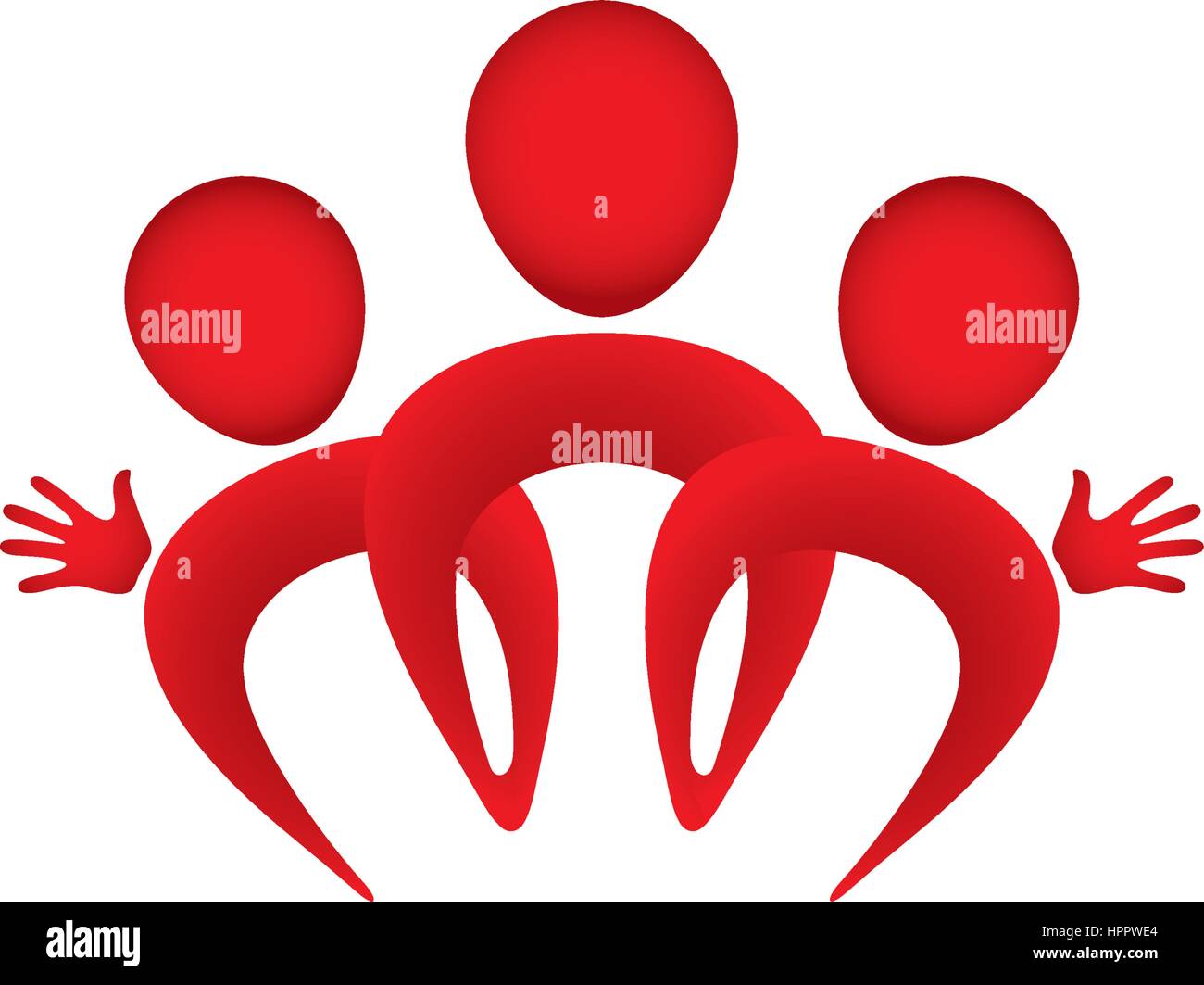 Abstract people symbol Stock Vector Image & Art - Alamy