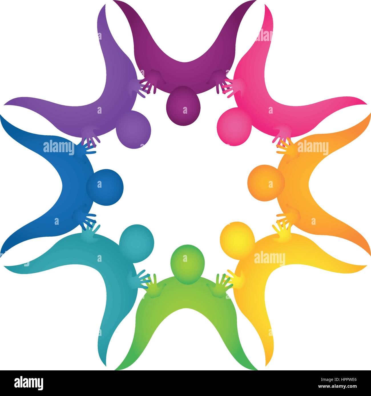 Abstract people symbol Stock Vector Image & Art - Alamy