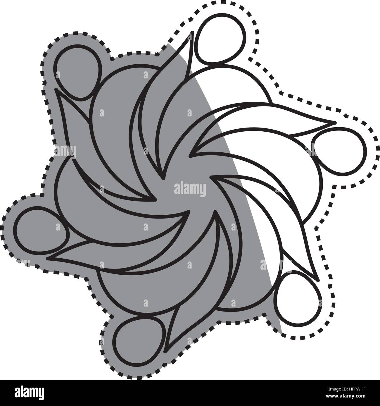 Abstract people symbol Stock Vector Image & Art - Alamy
