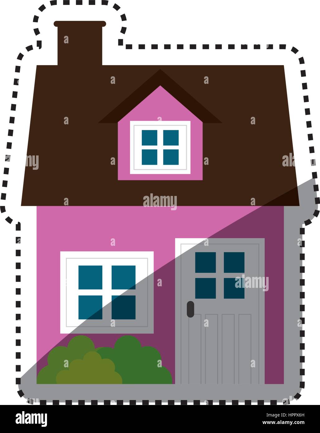 Lines cut in grass Stock Vector Images - Alamy