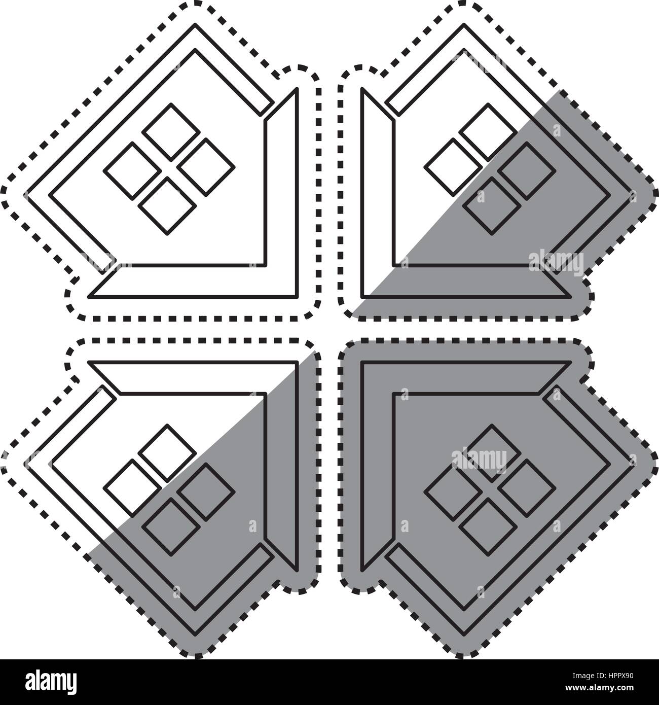 House real estate Stock Vector Image & Art - Alamy