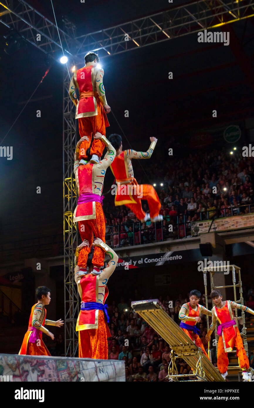 Circus trampoline High Resolution Stock Photography and Images - Alamy