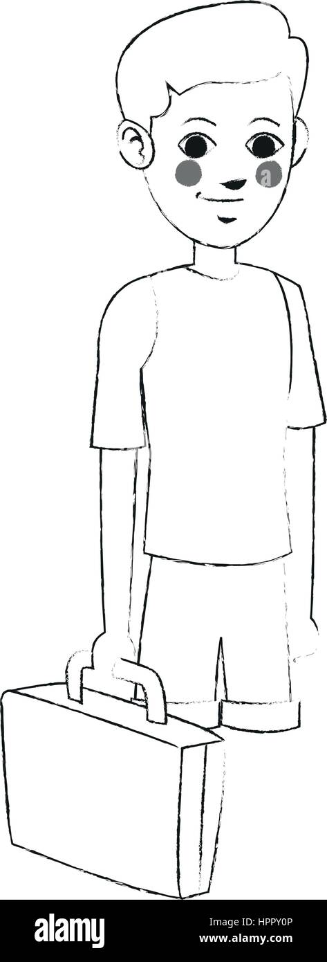 handsome young man icon image Stock Vector Image & Art - Alamy