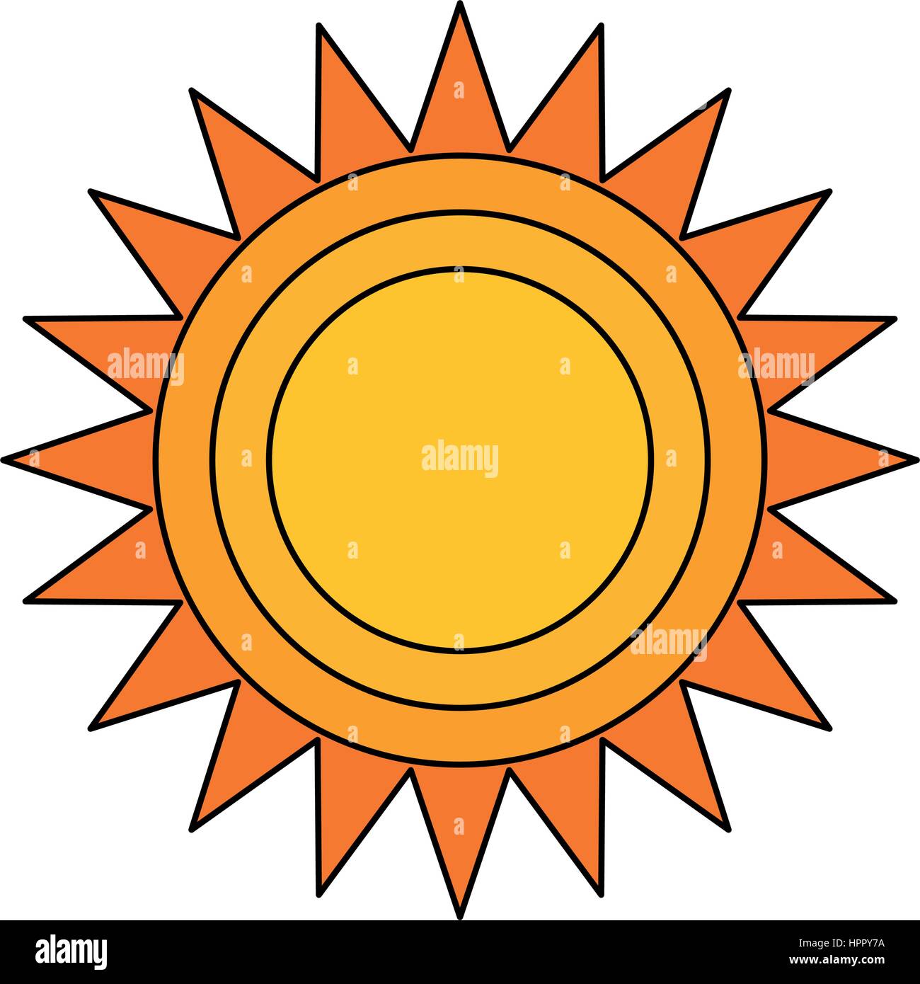 sun representation icon image Stock Vector Image & Art - Alamy