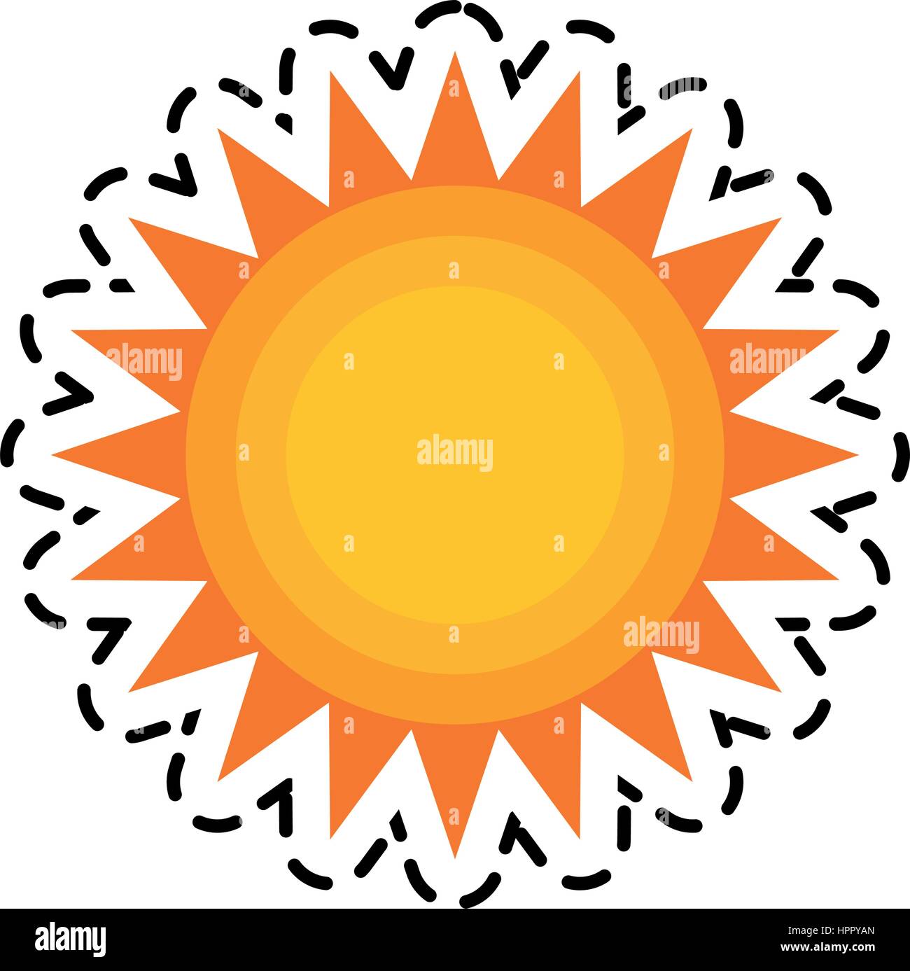 sun representation icon image Stock Vector Image & Art - Alamy