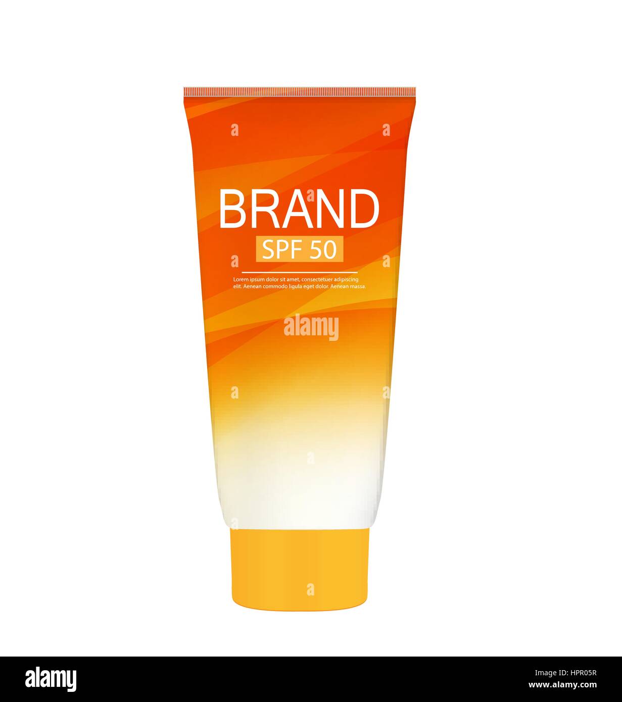 Sun cream Stock Vector Images - Alamy