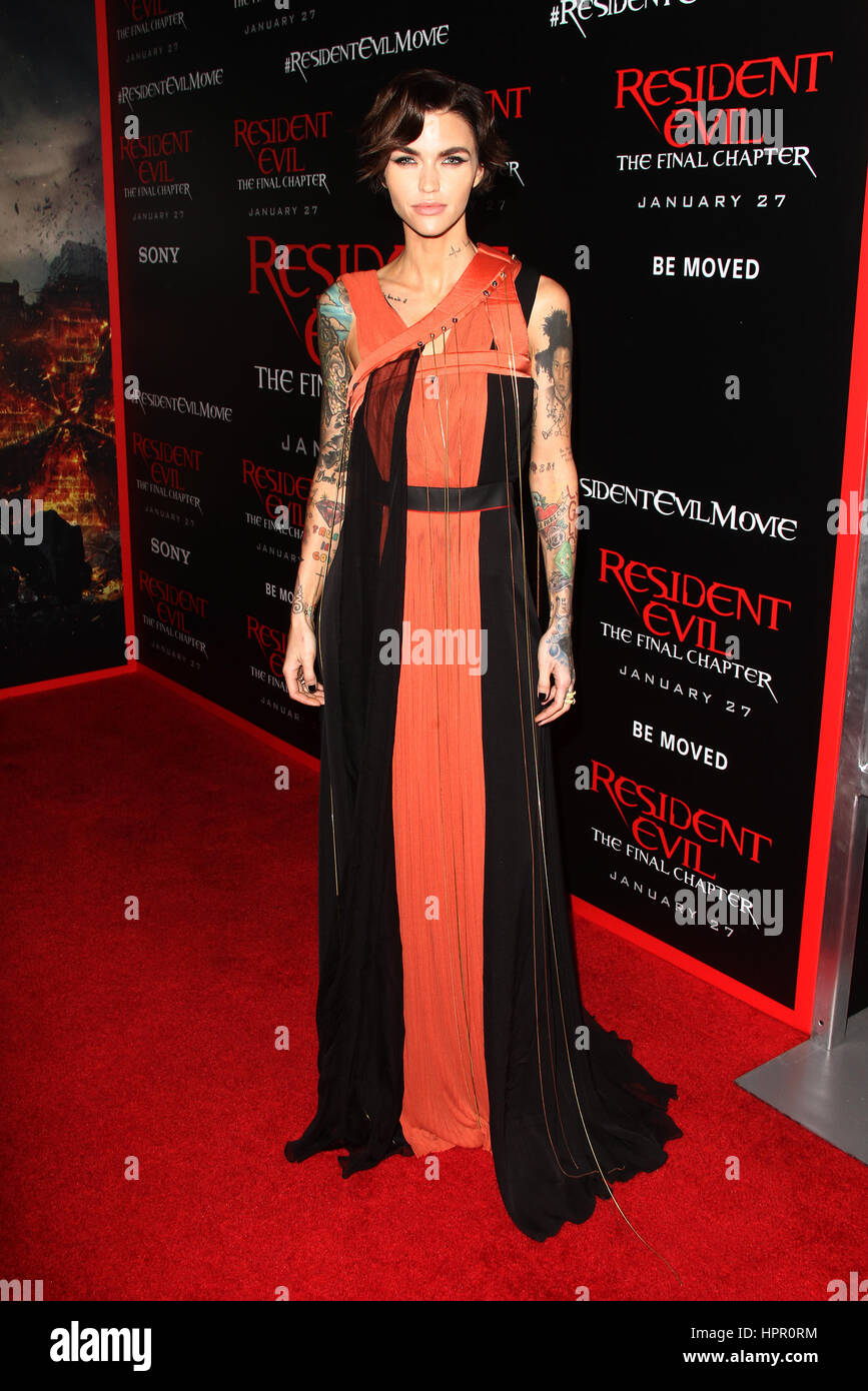 Los Angeles premiere of 'Resident Evil: The Final Chapter' - Arrivals ...