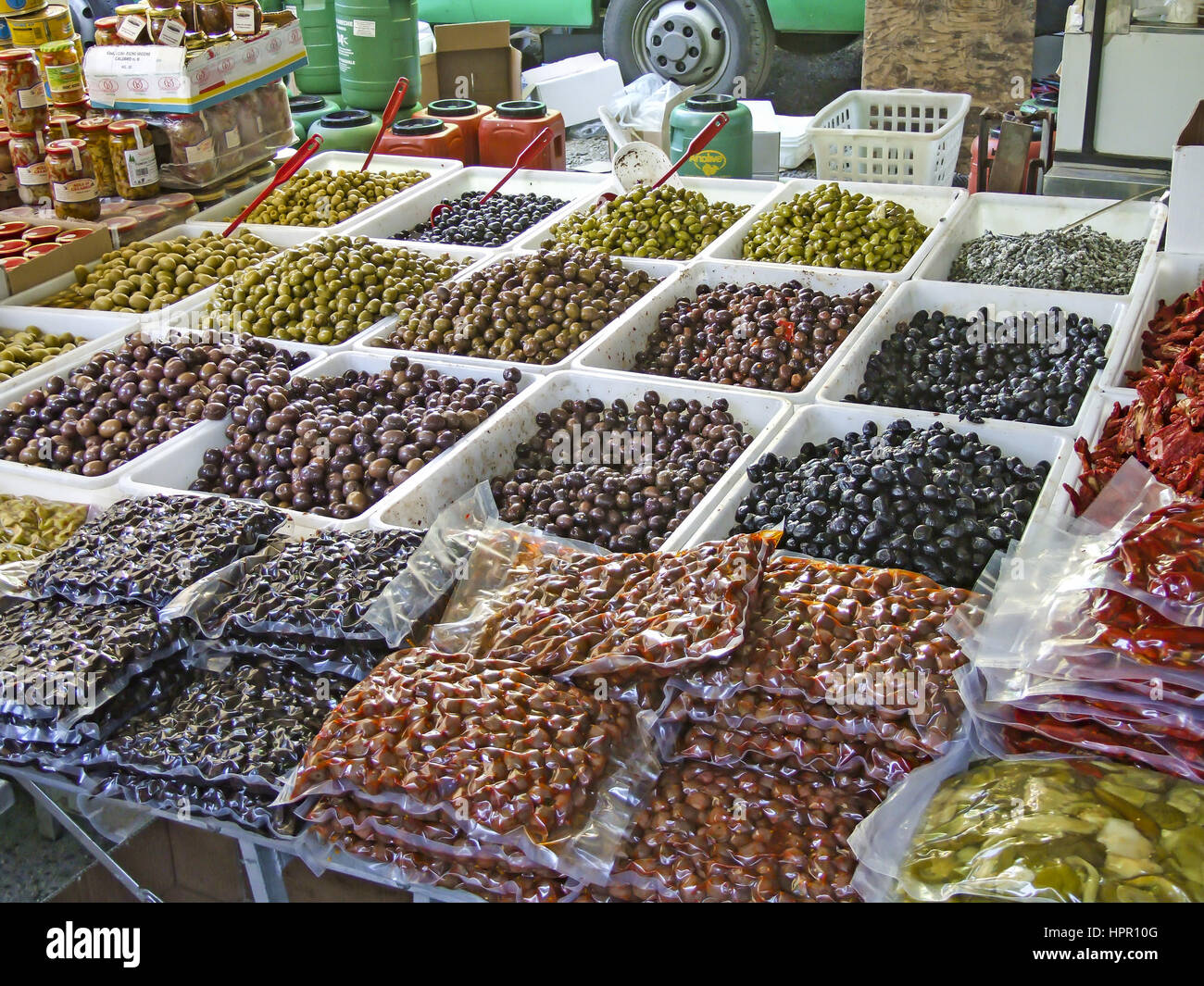 Italy, Calabria, country market Stock Photo - Alamy
