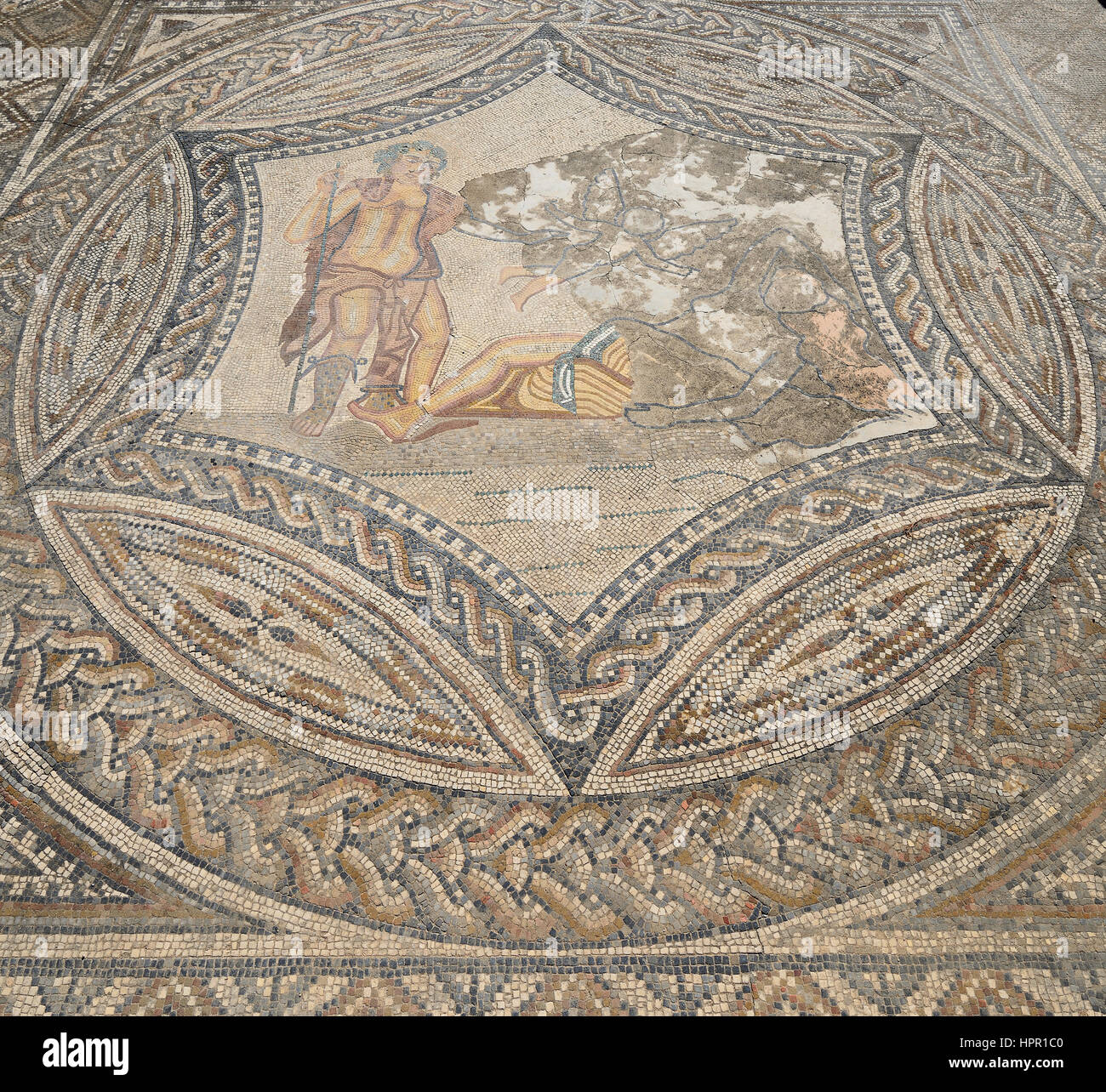 Extensive complex of ruins of the Roman city Volubilis - of ancient ...