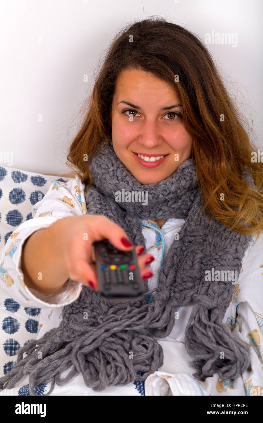 Commercial tv woman hi-res stock photography and images - Alamy