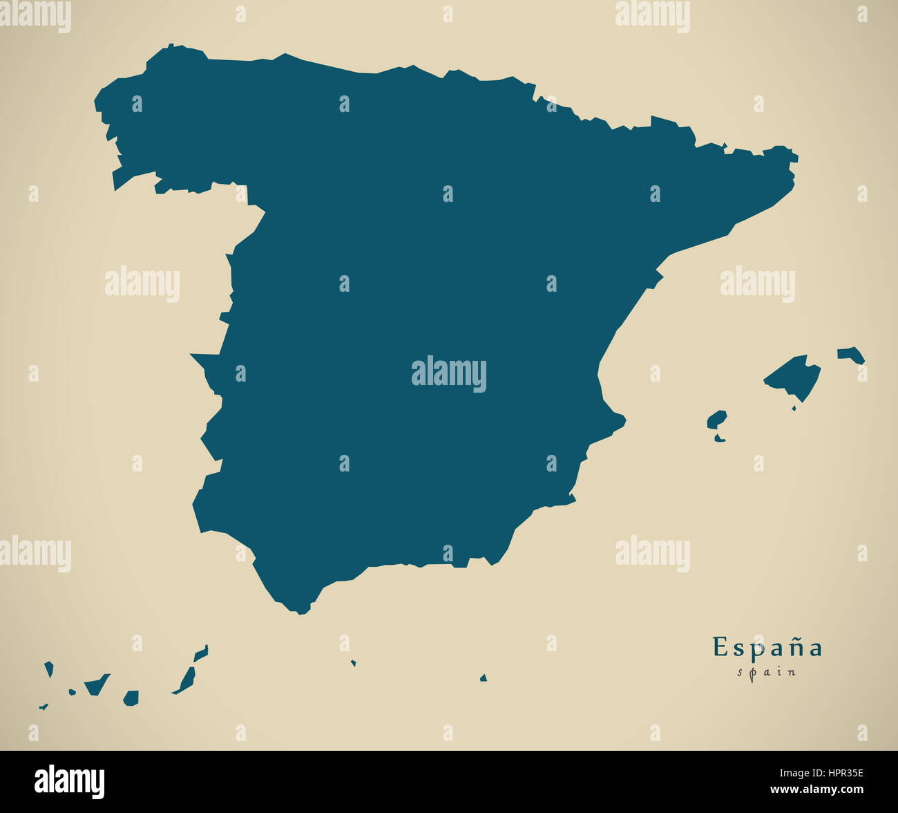 Regional geography of spain hi-res stock photography and images - Alamy