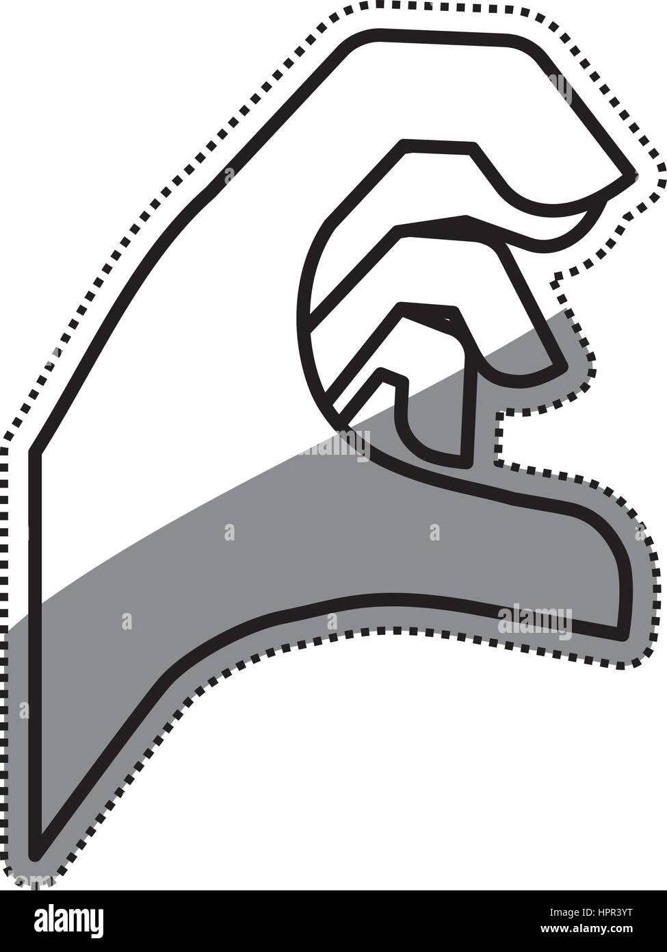 Caucasian half Stock Vector Images - Alamy