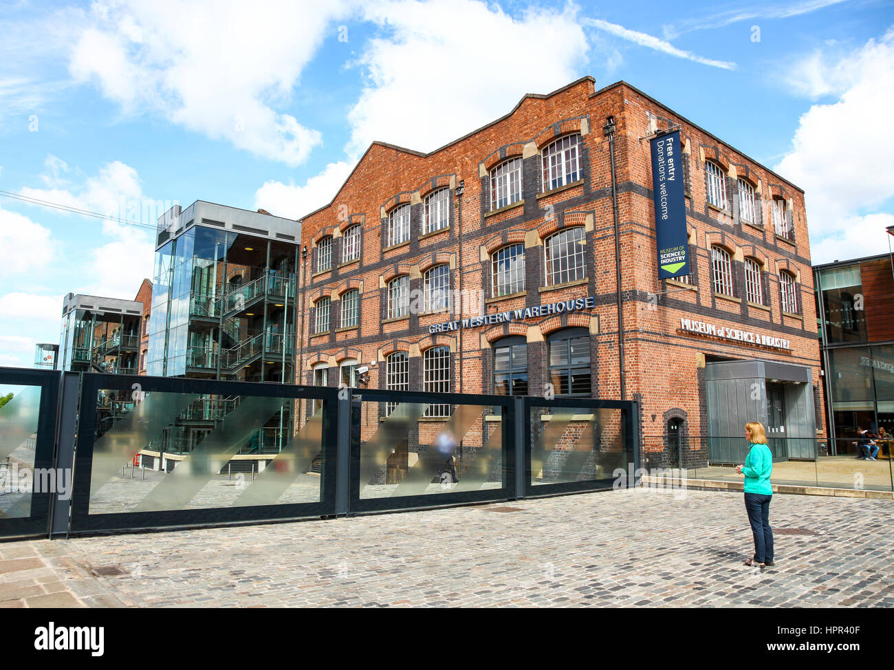 The former Liverpool Road train station buildings now the Manchester ...