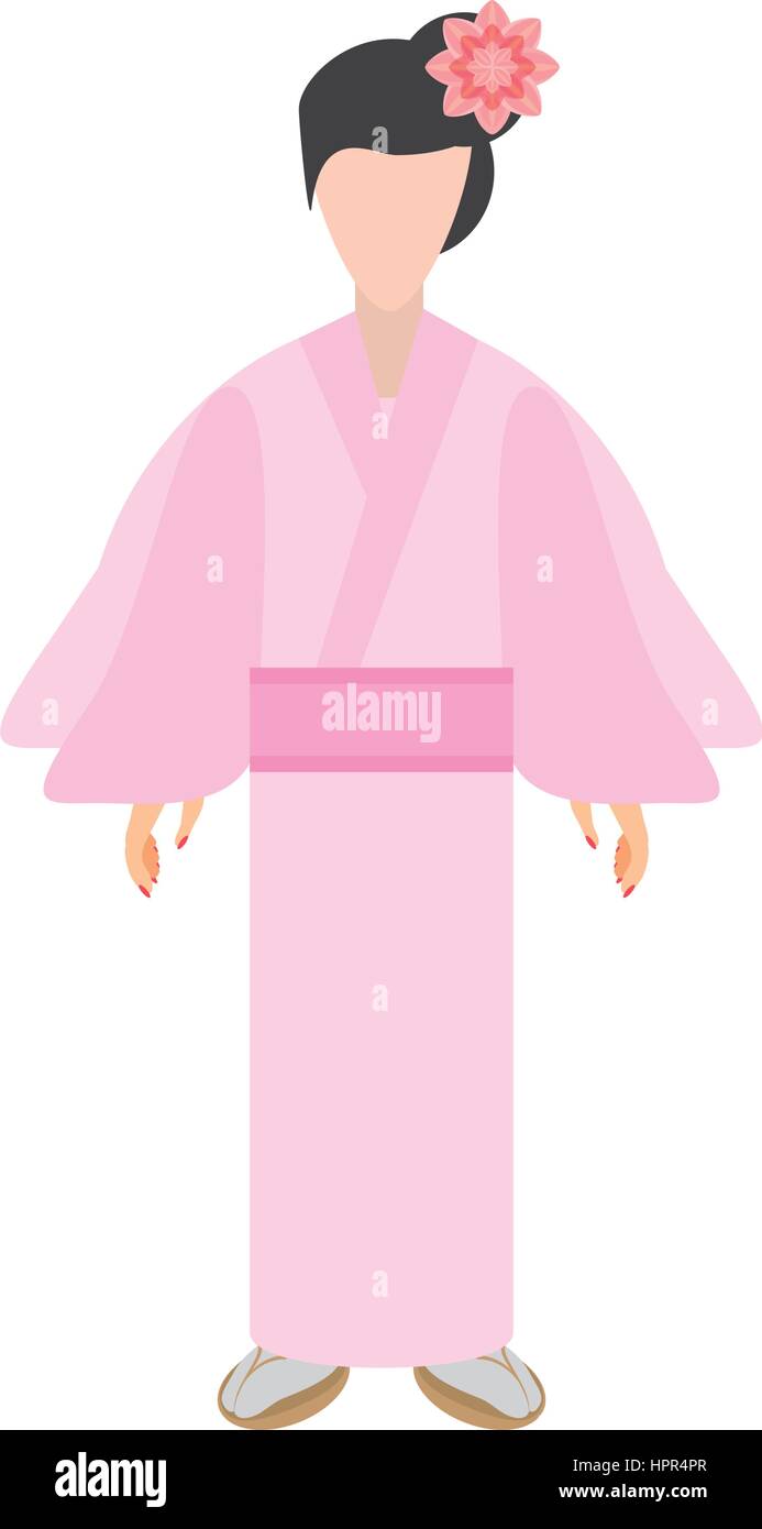 Kyoto Traditional Dress Stock Vector Images - Alamy