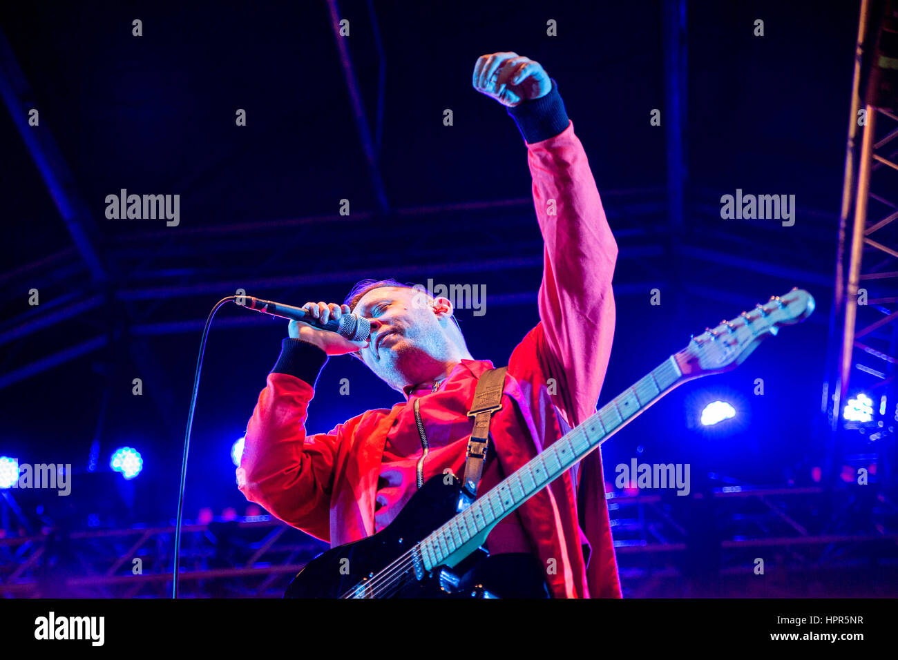 Everything Everything - Jonathan Higgs Performing Live At Liverpool ...