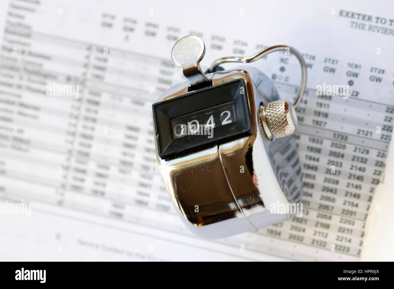 Number counter hi-res stock photography and images - Alamy