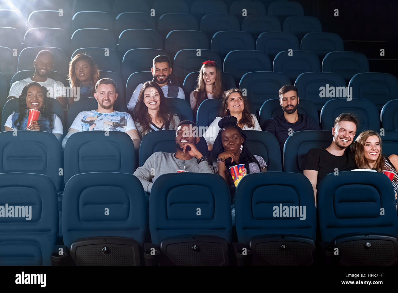 People Watching Movie