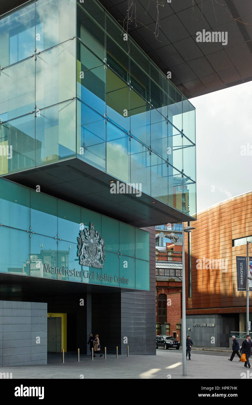 Manchester Civil Justice Centre Stock Photo - Alamy