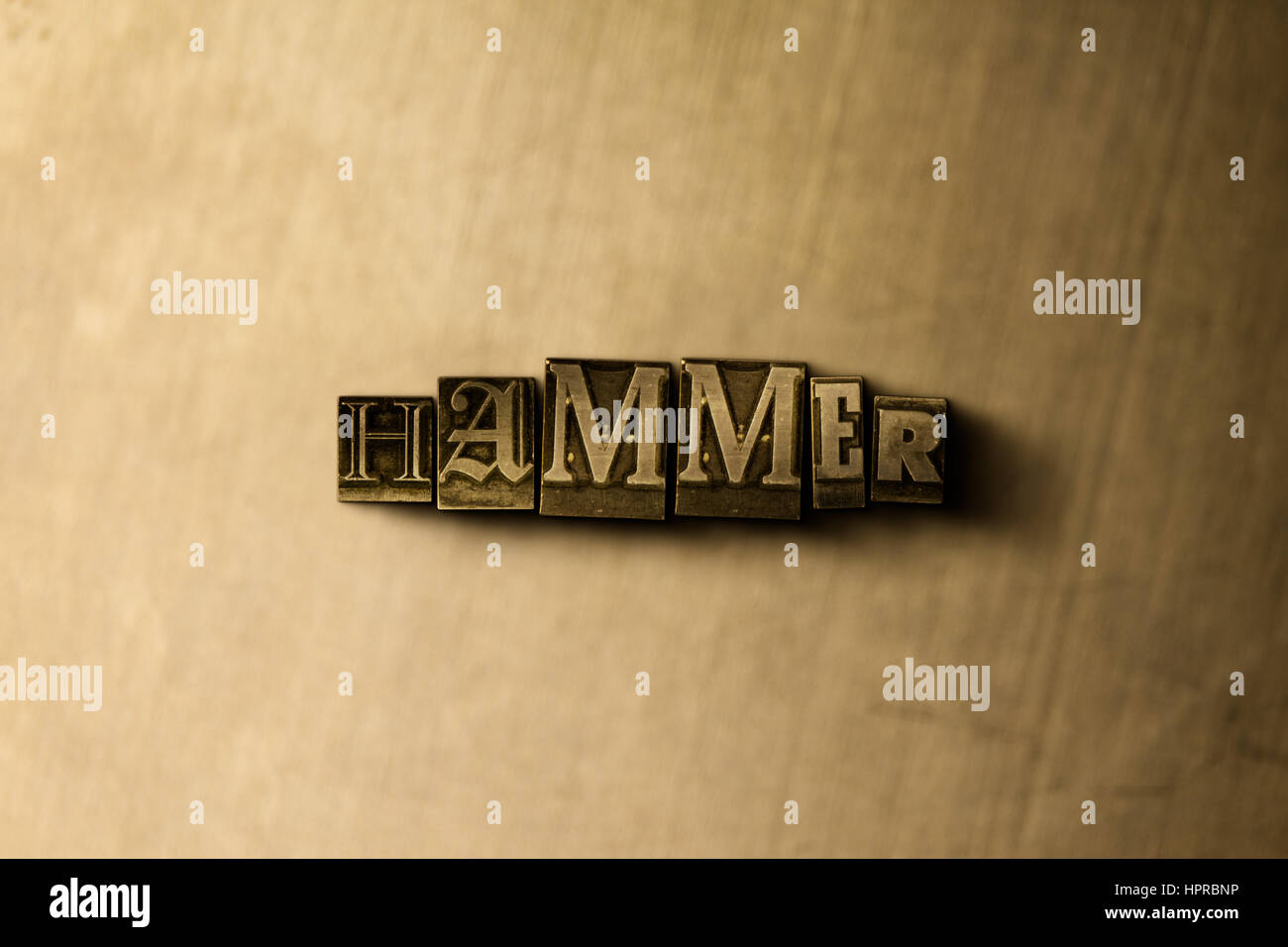 Hammer close up grungy hi-res stock photography and images - Alamy