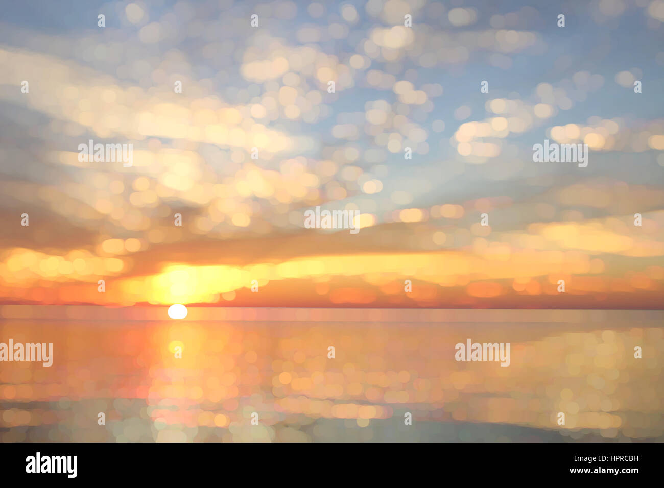 Abstract sunset hi-res stock photography and images - Alamy