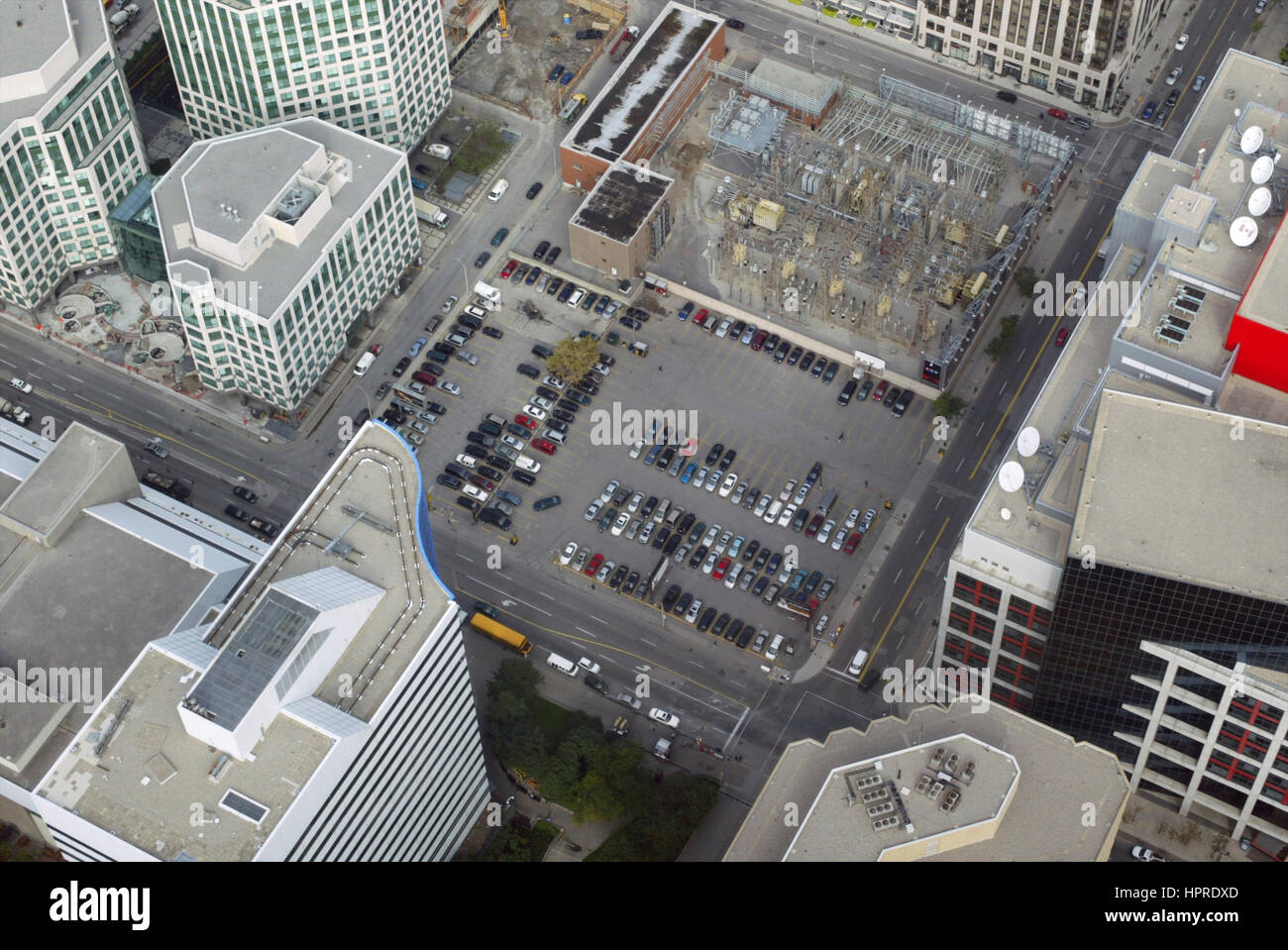 Aerial view of downtown Toronto Stock Photo - Alamy