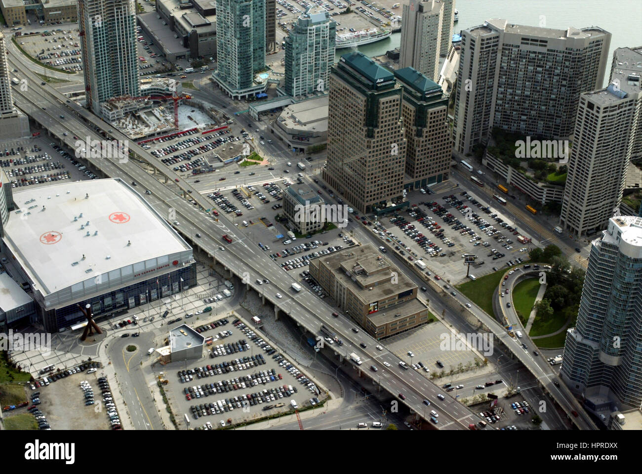 Aerial view of downtown Toronto Stock Photo - Alamy