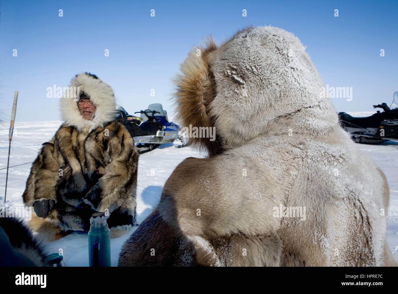 Inuits fishing hi-res stock photography and images - Alamy